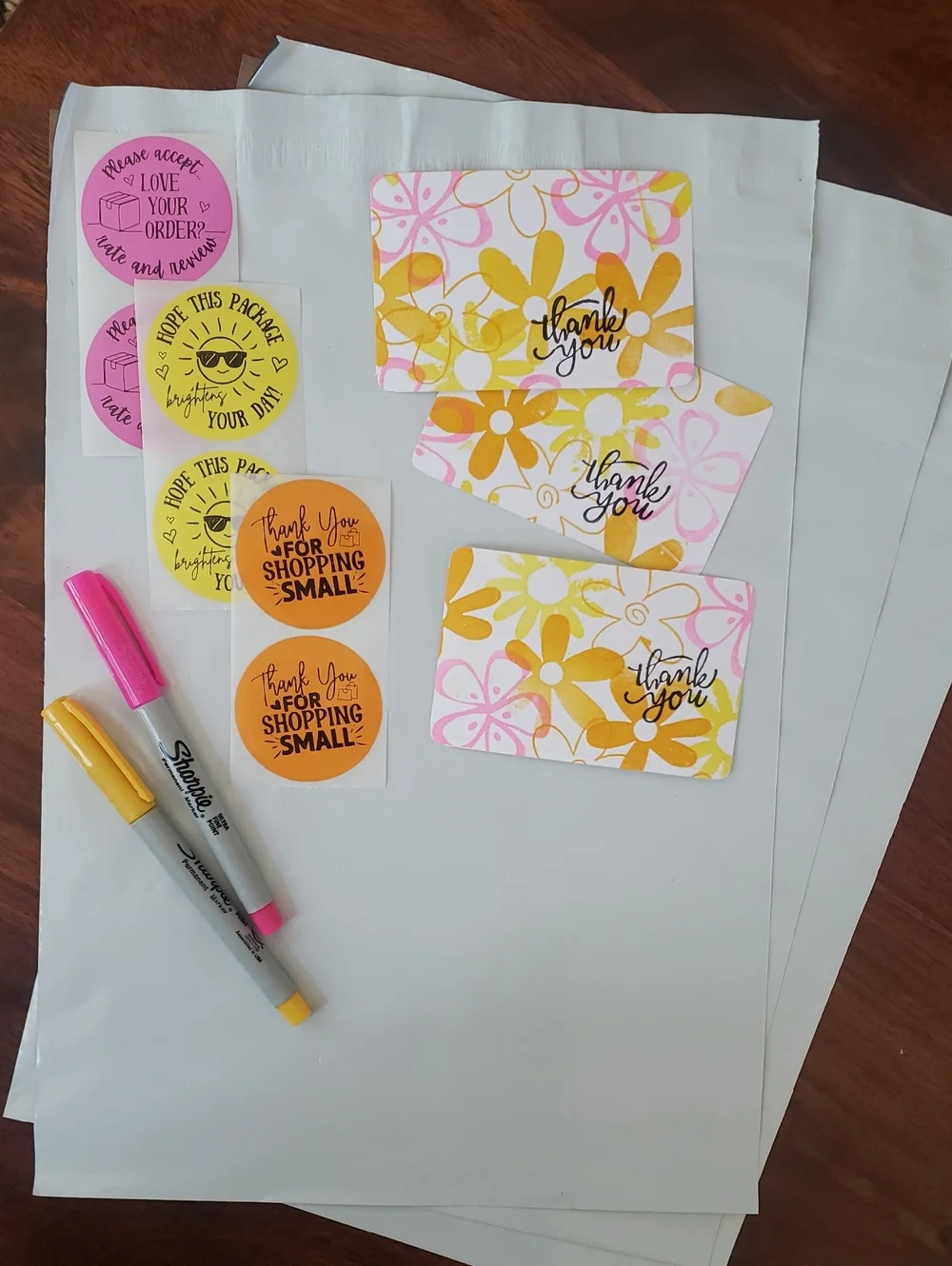 vixen676 | Office | Coordinated Packaging Bundle Thank You Cards ...
